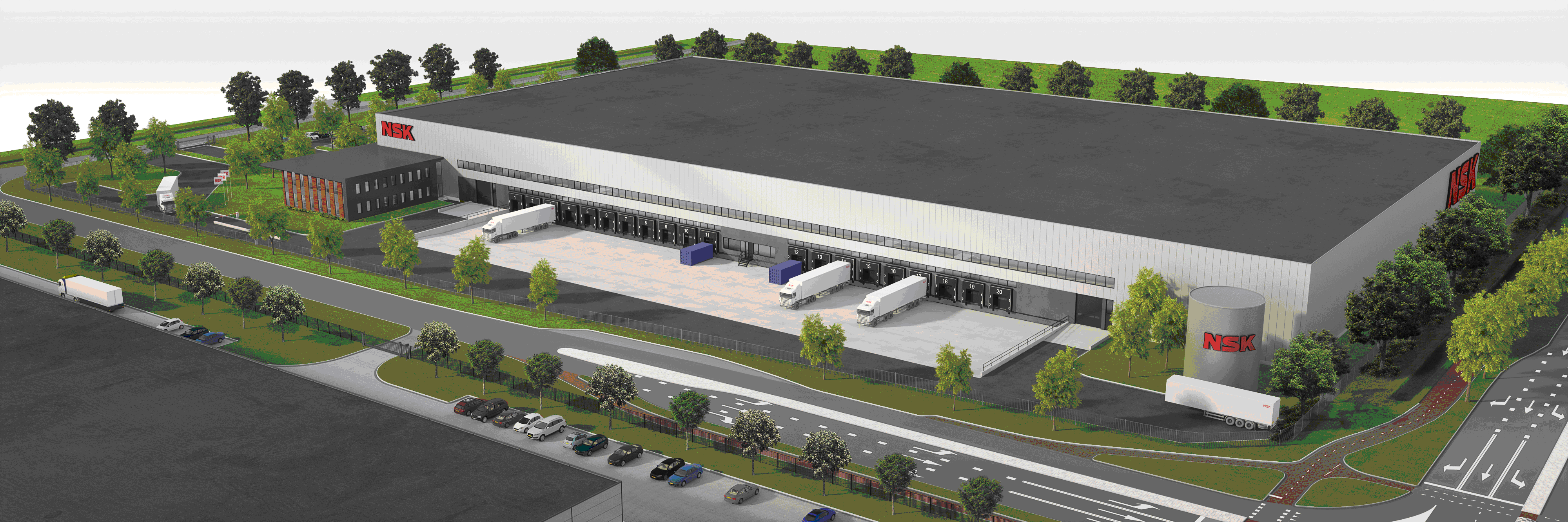 Montea en BTB realiseren NSK European Distrib... | PropertyNL